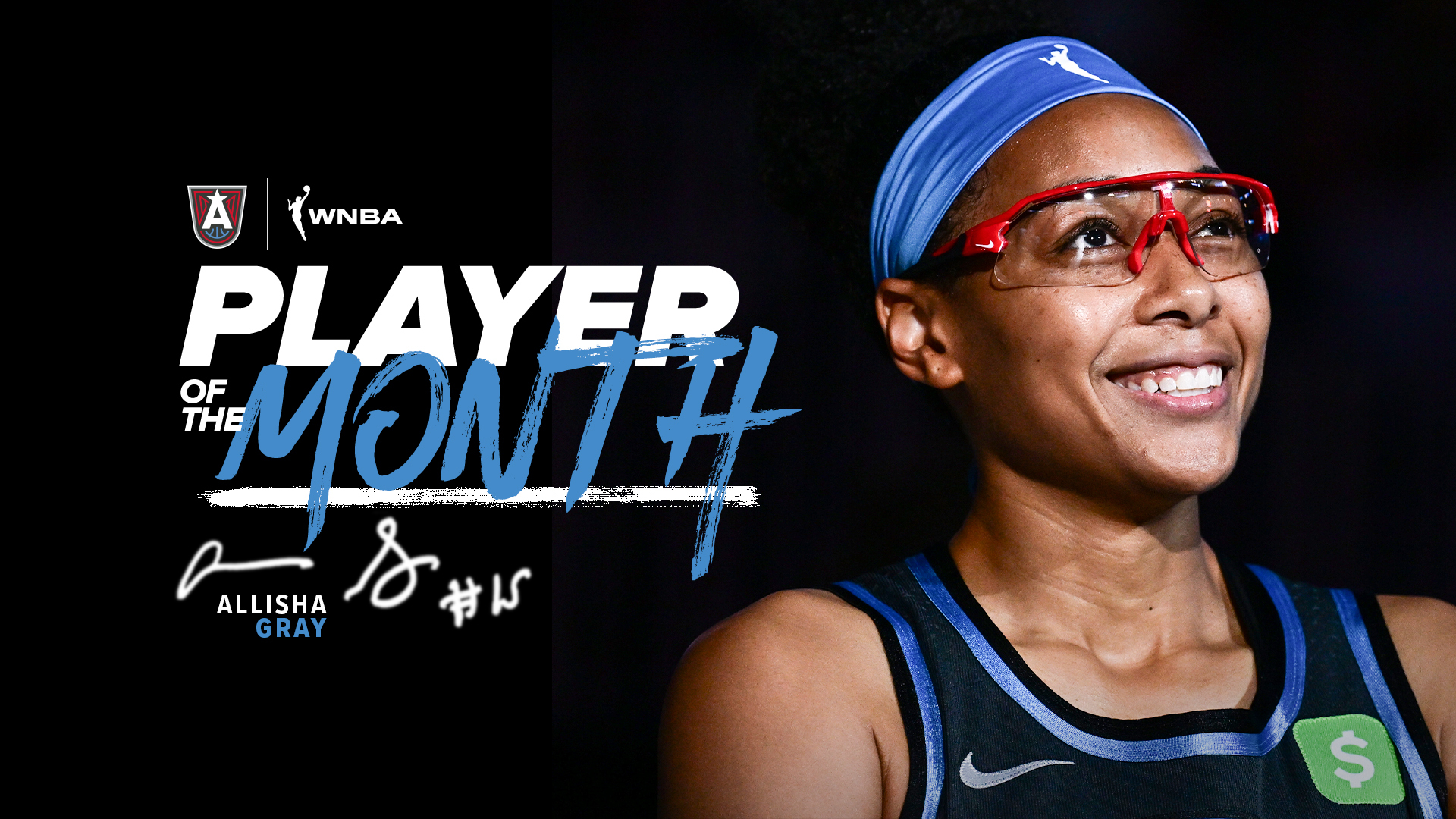 Allisha Gray Named Kia WNBA Eastern Conference Player of the Month for ...