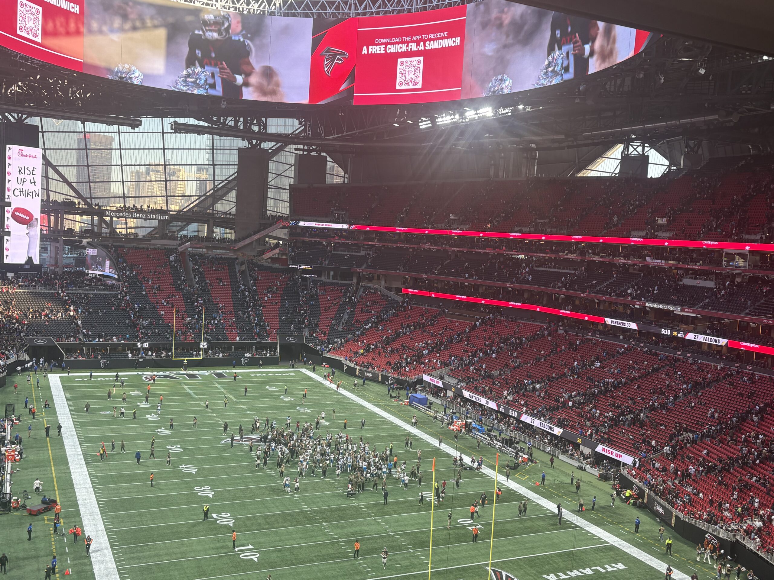 Falcons Fall 30-27 in OT Heartbreaker Against Panthers – Chicks Into Sports